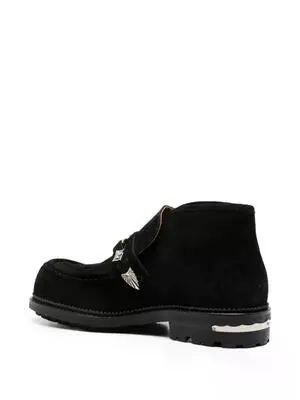 TOGA VIRILIS Embellished Suede Boots