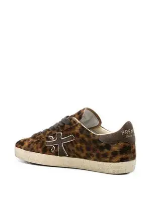 Premiata Stevend Leopard-print Sneakers