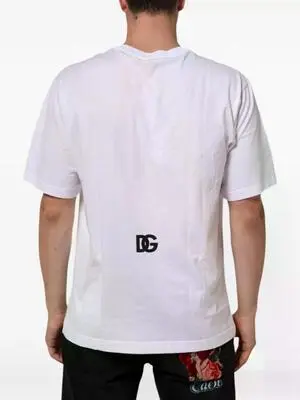 Dolce & Gabbana Logo-print Cotton T-shirt