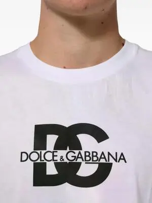 Dolce & Gabbana Logo-print Cotton T-shirt