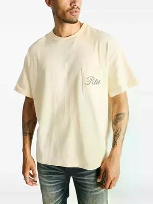 RtA Bastien Clockface-print T-shirt - Neutrals