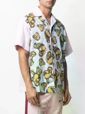 Palm Angels Teddy Bear Striped Shirt