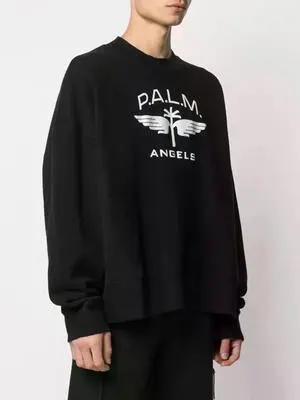 Palm Angels Logo-print Sweatshirt