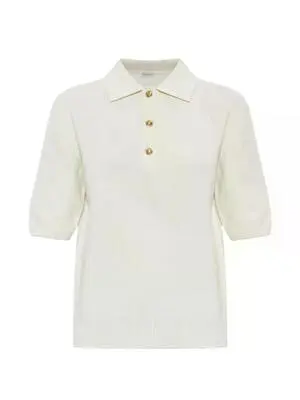 Balmain Short-sleeve Wool Polo Shirt