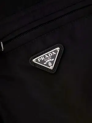 Prada Logo-plaque Puffer Jacket