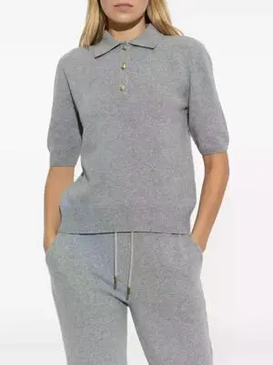 Balmain Short-sleeved Wool Polo Shirt