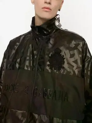 Dolce & Gabbana Dg-print Track Jacket