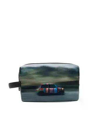 Paul Smith Graphic-print Wash Bag - Neutrals
