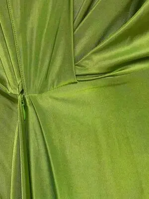 Victoria Beckham Draped Jersey Midi Dress