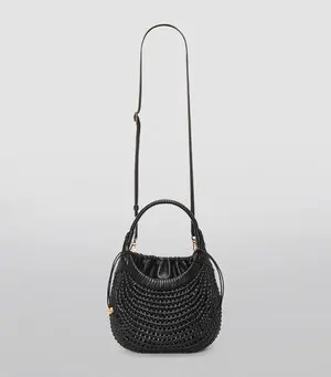 Loewe Leather Diamond Top-handle Bag
