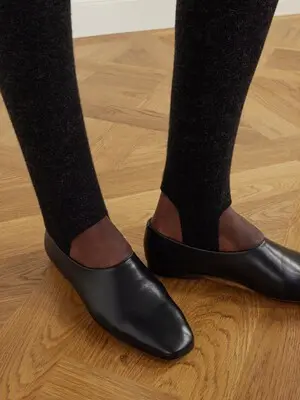 LAUREN MANOOGIAN Merino Wool-blend Stirrup Leggings