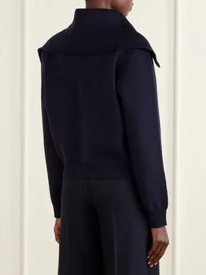 RÓHE Wool-blend Zip-up Cardigan