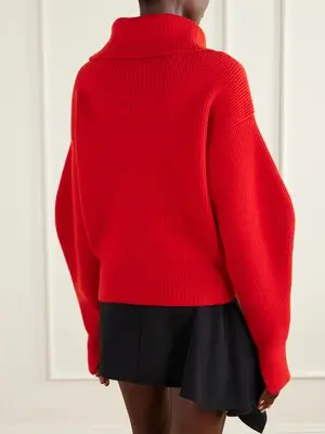 Givenchy Wool And Cashmere-blend Zip-up Cardigan