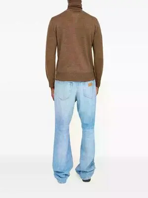 MAISON MARGIELA Logo-patch Roll-neck Sweater