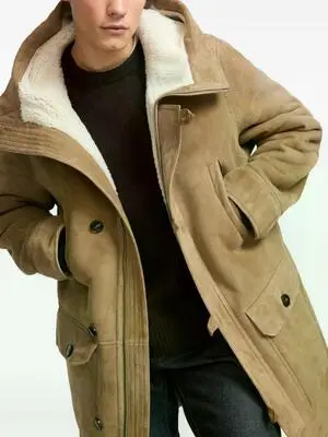 YVES SALOMON Shearling-lined Hooded Parka