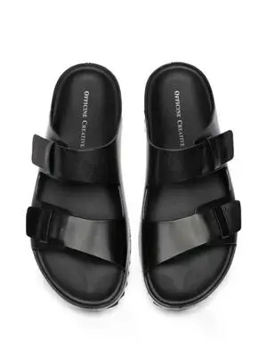 Officine Creative Agorà 010 Double-strap Leather Sandals