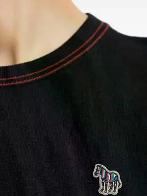 Paul Smith Zebra Patch Sweater
