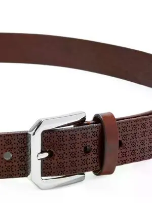 Brunello Cucinelli Perforated Leather Belt