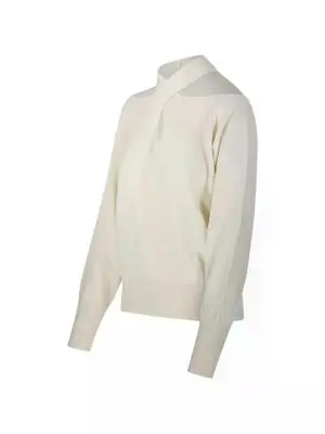 Federica Tosi Crossover-neck Cut-out Sweater