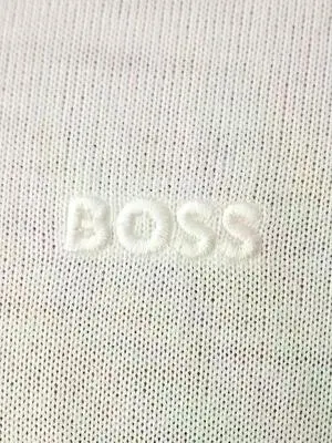 BOSS Logo-embroidered Crew-neck Sweater