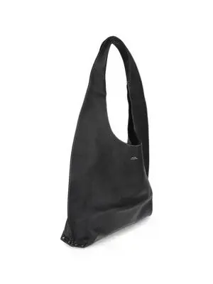 A.p.c. Neige Clou Leather Tote Bag