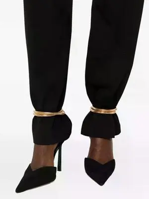 SIMONA CORSELLINI Anklet-detail Trousers