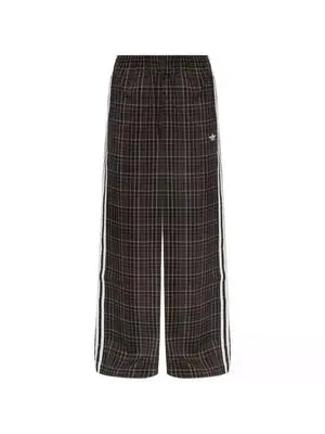 Adidas Check-pattern Track Pants