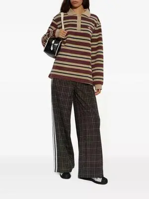 Adidas Check-pattern Track Pants