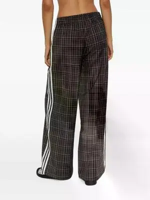Adidas Check-pattern Track Pants