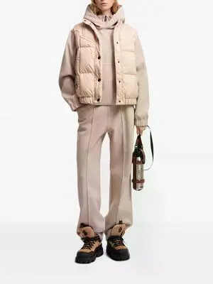 Moncler Drawstring-waist Pressed-crease Trousers