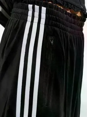 Adidas 3-stripes Velour Track Pants - Black