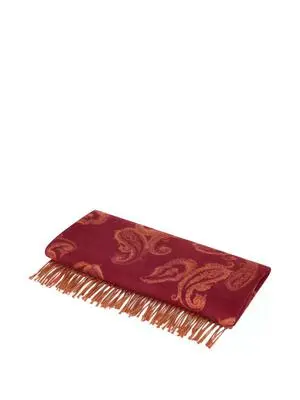 Etro Paisley Jacquard Blanket