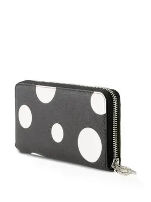 Karl Lagerfeld Ikon Pebble-grain Continental Wallet