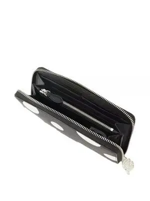Karl Lagerfeld Ikon Pebble-grain Continental Wallet