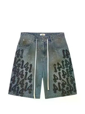 VALE FOREVER Charm Denim Shorts