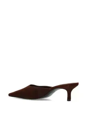 BLACK SUEDE STUDIO Riley Suede Mules