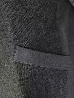 SEMICOUTURE Meg Panelled Half-zip Sweater