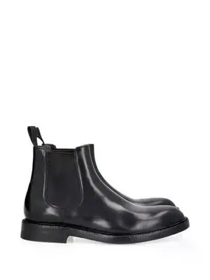 Al Duca D'aosta Elasticated Leather Chelsea Boots