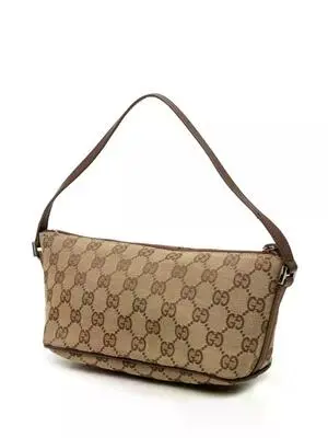 Gucci 2000-2015 Gg Canvas Boat Shoulder Bag