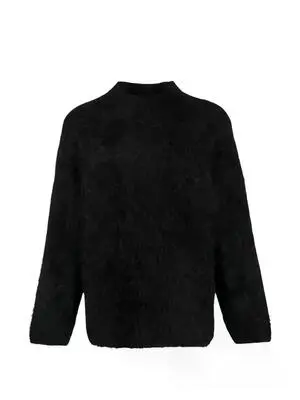 Séfr Haru Brushed Sweater - Black