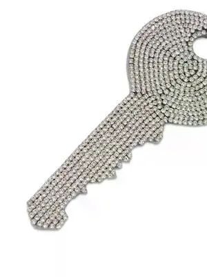 Essentiel Antwerp Rhinestone-embellished Key-shaped Brooch