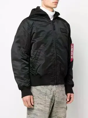 Alpha Industries Logo Bomber Jacket