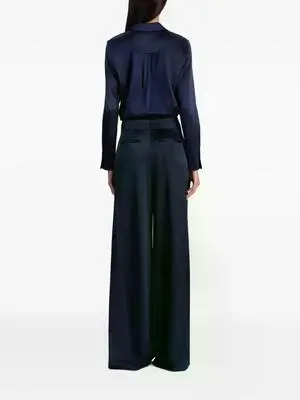 Alice + Olivia Eloise Pleated Wide-leg Trousers