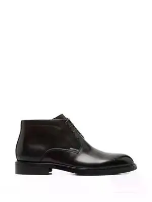 ALBERTO GOZZI Lace-up Leather Boots