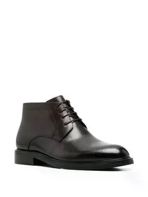 ALBERTO GOZZI Lace-up Leather Boots
