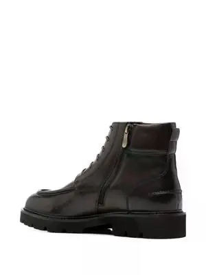 ALBERTO GOZZI Lace-up Leather Boots