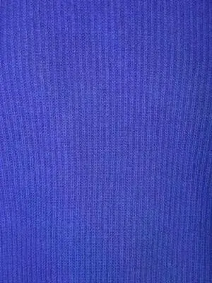 AMARANTO Ribbed-knit Raglan-sleeve Sweater