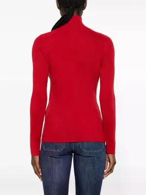 Max Mara Ribbed-knit Roll-neck Sweater