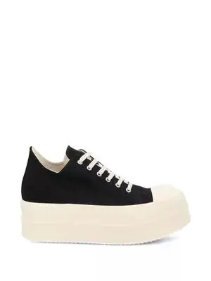 Rick Owens Mega Bumper Canvas Platform Sneakers