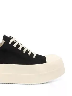 Rick Owens Mega Bumper Canvas Platform Sneakers